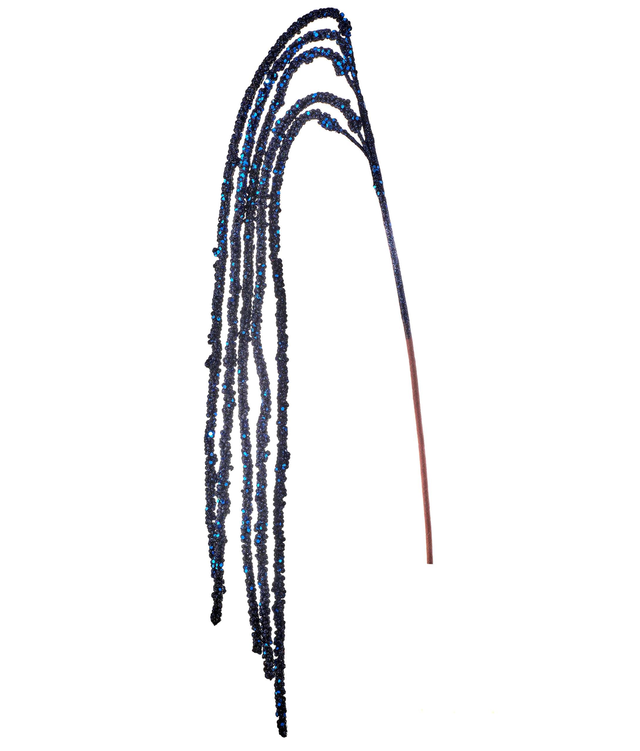 Glittered Bubble Dripping Rain Spray - Midnight Blue – J. Anise & Co.